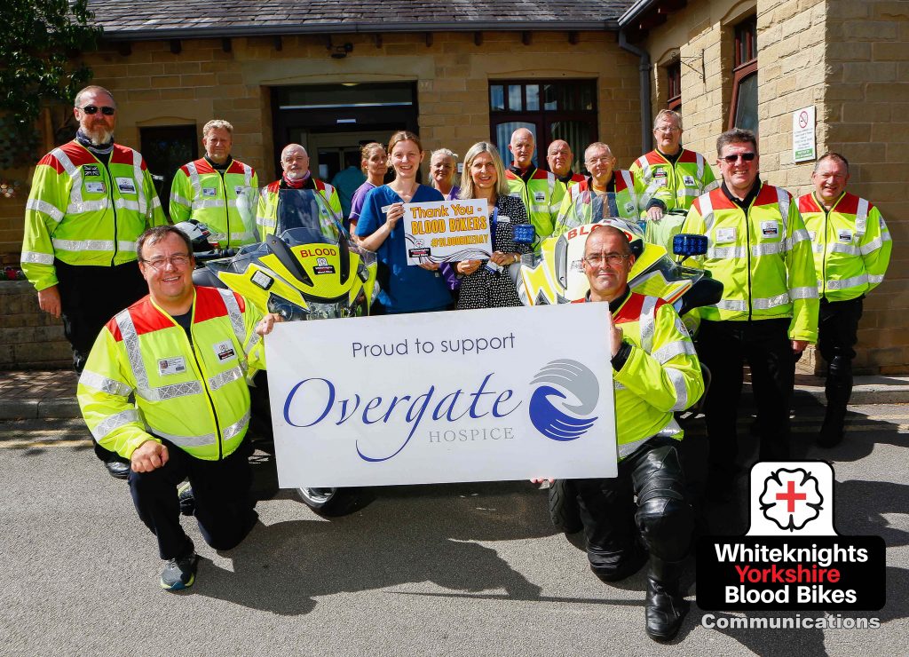 Partnerships valued on Blood Bike Day… | Whiteknights Yorkshire Blood Bikes
